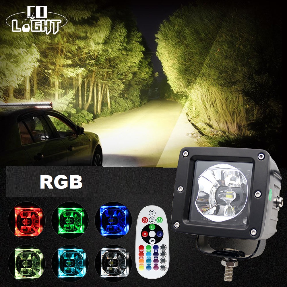 Par De Faros Led Dually RGB - Mr Led Tienda Online - Mr Led