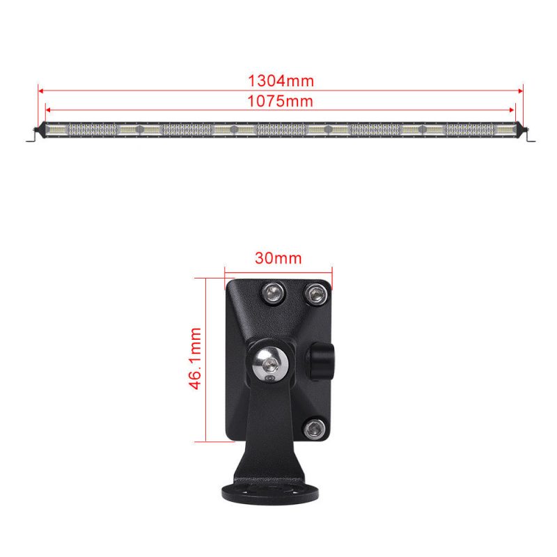 Barra Led Slim Delgada 52 Pulgadas 2720w Serie K - Mr Led Tienda Online ...