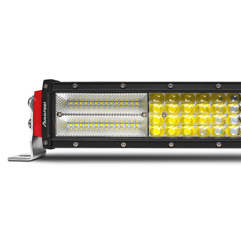 Barra Led Dual Doble Color Estrobo 10d 22" Curva - Mr Led Tienda Online ...