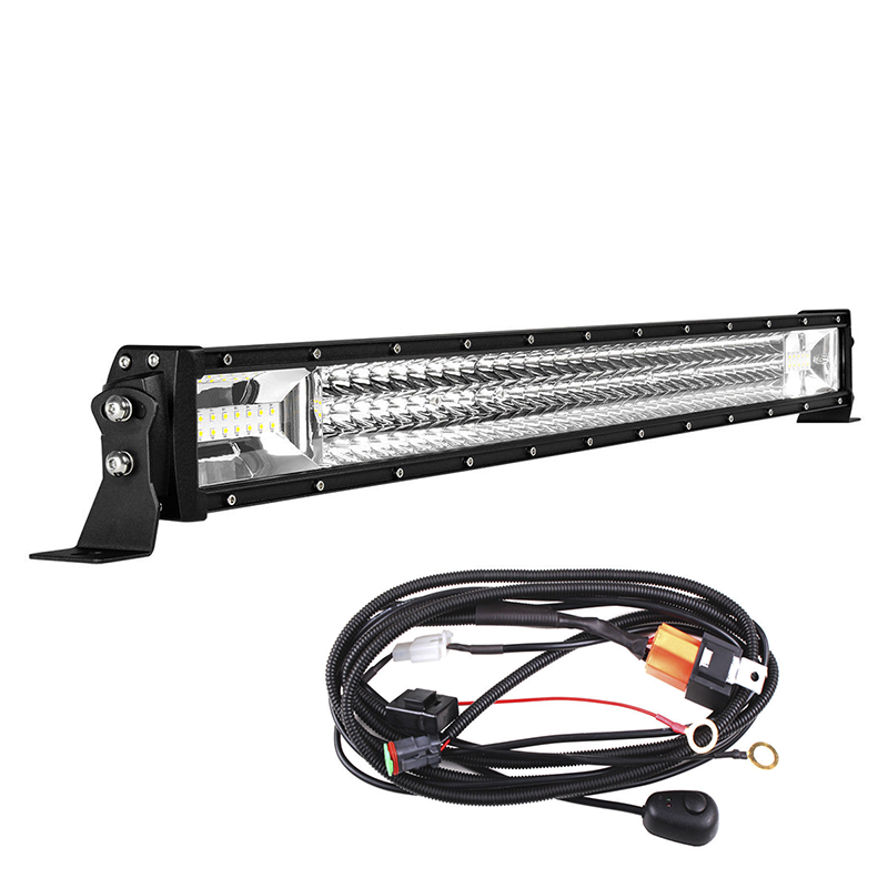 Barra Led 9d 32 Pulgadas Con Cableado Y Switch - Mr Led Tienda Online ...