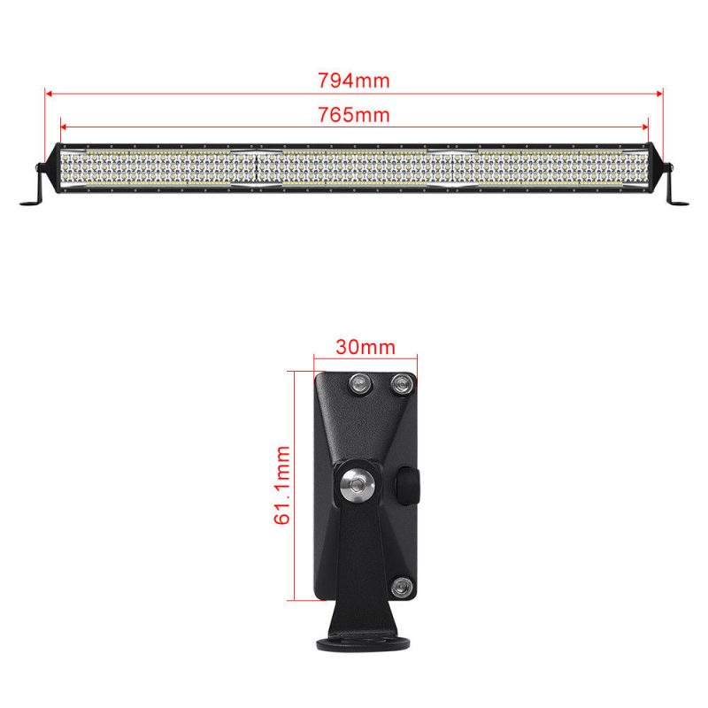 Barra Led 5 Lineas 3264w Delgada Cree 32" - Mr Led Tienda Online - Mr Led