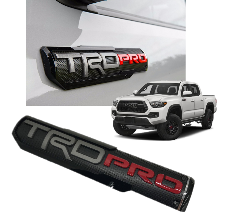 Par de emblemas TRD PRO Tacoma - Mr Led Tienda Online - Mr Led